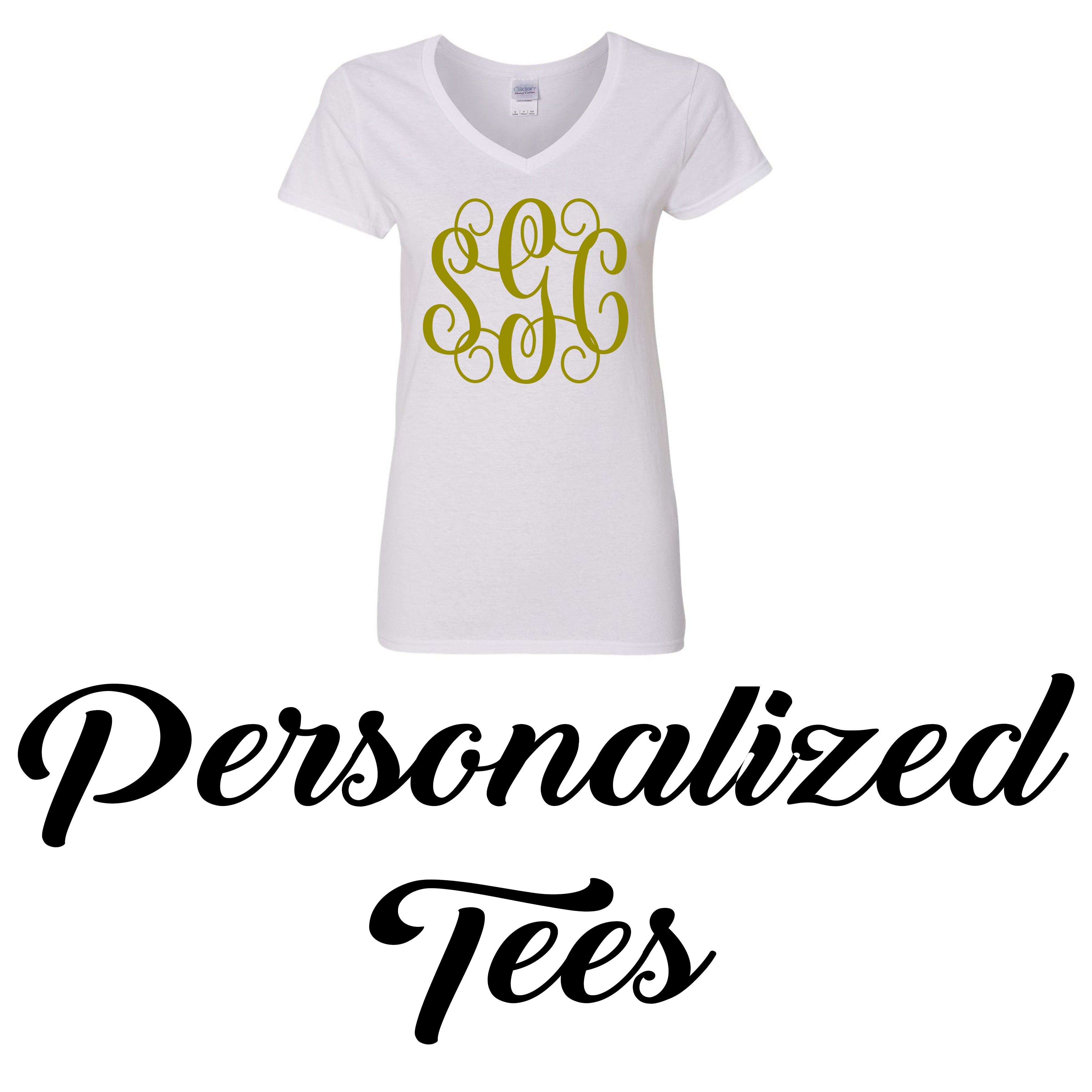 Tees & Tops - Personalized/Monogram